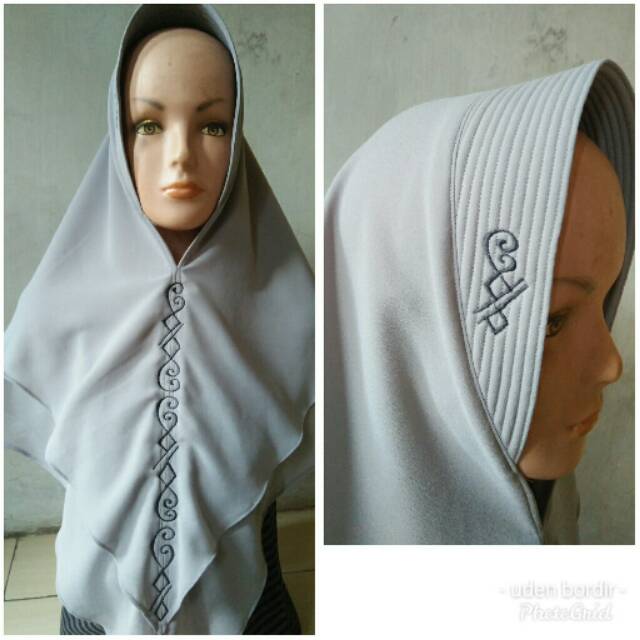 Jual Hijab Border Ukuran Standar | Shopee Indonesia
