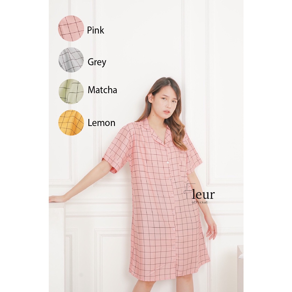 Jual Dalmi Dress - Pajamas Baju Tidur Piama Daster Dress Nightwear ...