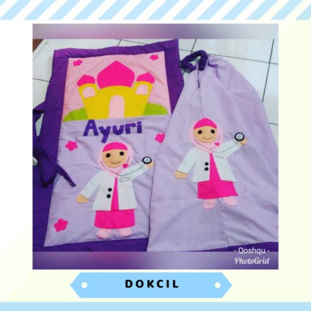 Jual Mukena custom anak karakter dokter | Shopee Indonesia