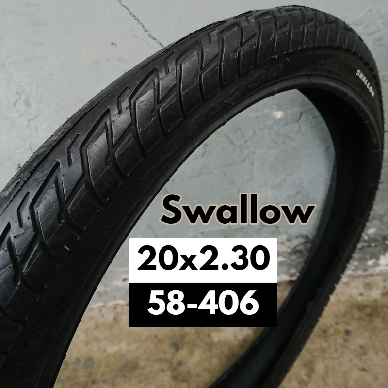 Jual Ban Luar Sepeda Mini BMX 20 x 2.30 Swallow Deli Tire ETRTO 58-406 | Shopee Indonesia