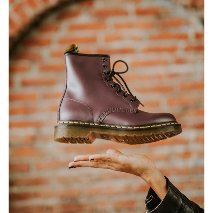 Jual Sepatu Boots Pria Wanita Unisex 8 Hole Cokelat DrMartens Docmart ...