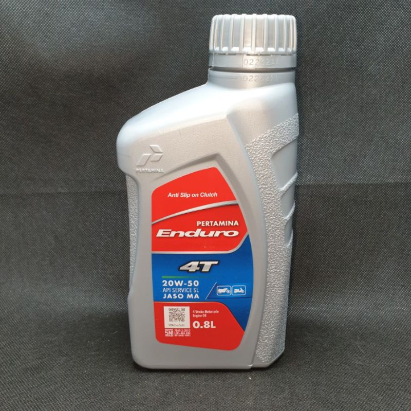 Jual OLI MESIN MOTOR PERTAMINA ENDURO 4T 20W-50 800 ML | Shopee Indonesia