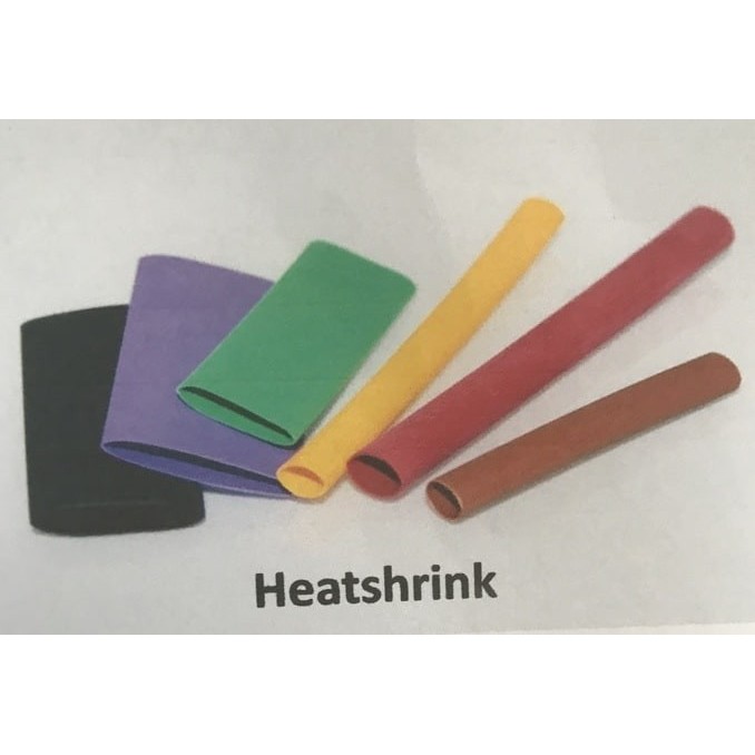 Jual Heatshrink 6mm Merah, Biru / Heat Shrink Merah Biru / Selongsong ...