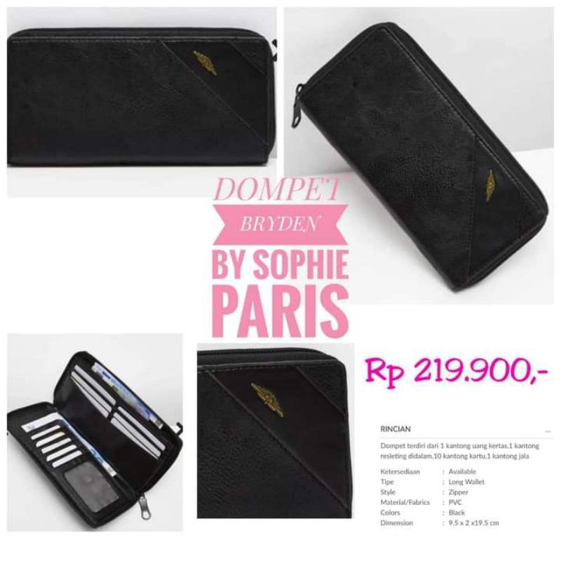 Jual dompet bryden alive, Sophie Paris/ martin | Shopee Indonesia