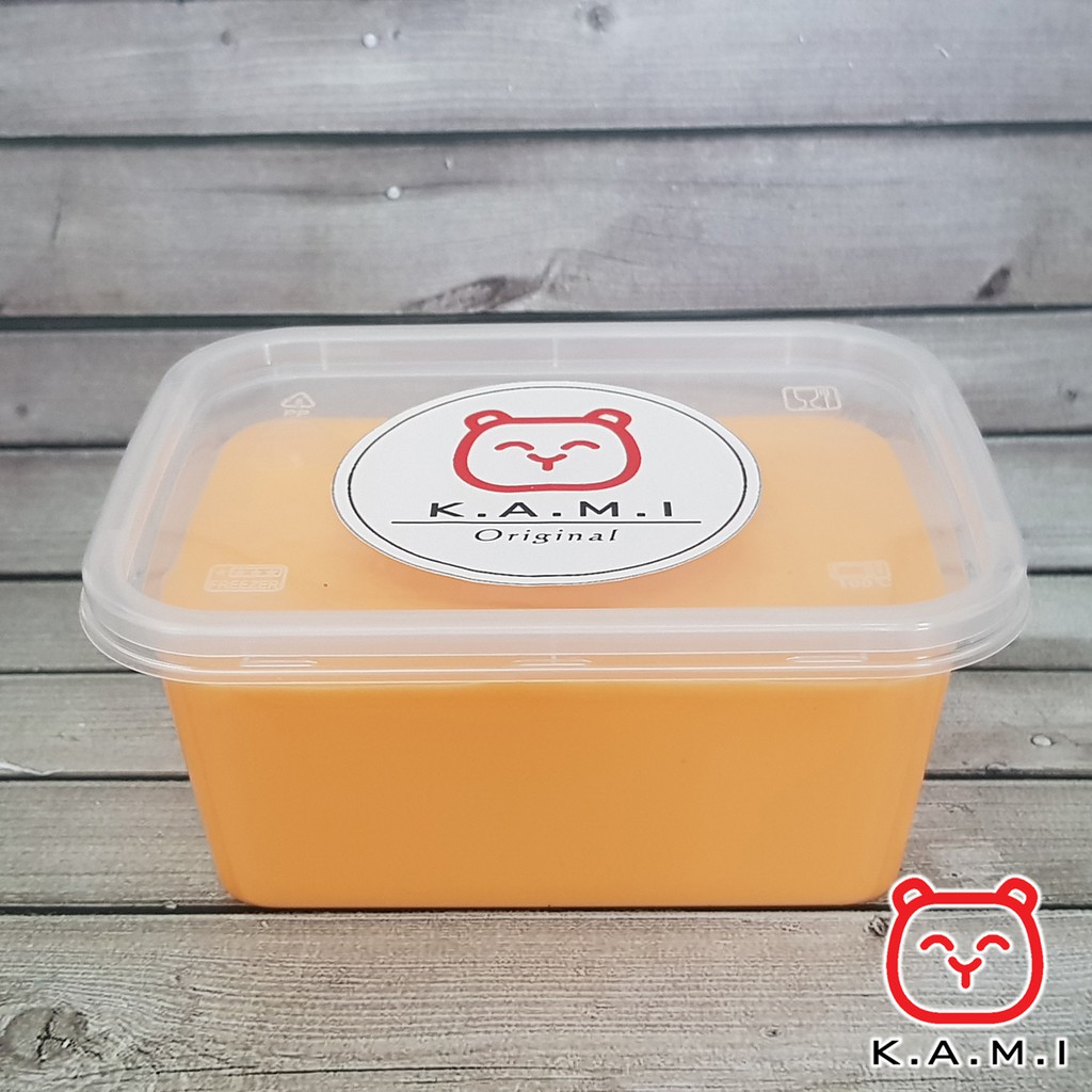 Jual KAMI - Slime Tipe Original 200 gr 200gr Orange Oranye | Shopee ...