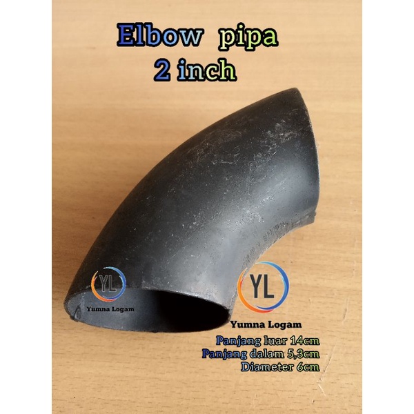 Jual L-bow 2 inch elbow keni pipa sambungan pipa ornamen Pagar besi ...