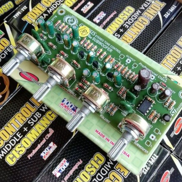 Jual TONE CONTROL STEREO RANIC 315 PLUS SUBWOOFER | Shopee Indonesia