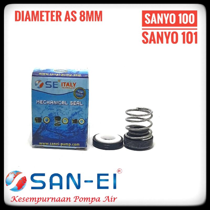 Jual SAN-EI mechanical seal pompa air Sanyo 100/101 | Shopee Indonesia