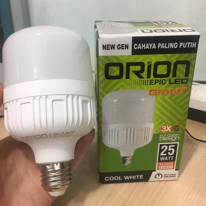 Jual ORION - Lampu LED Giant 25 Watt Cool White | Shopee Indonesia