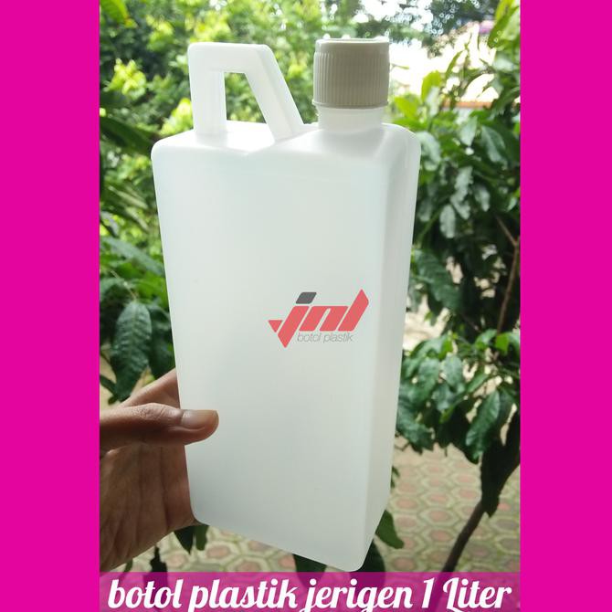 Jual Botol Plastik Jerigen 1 Liter Non Segel (Mulut Botol Kecil ...