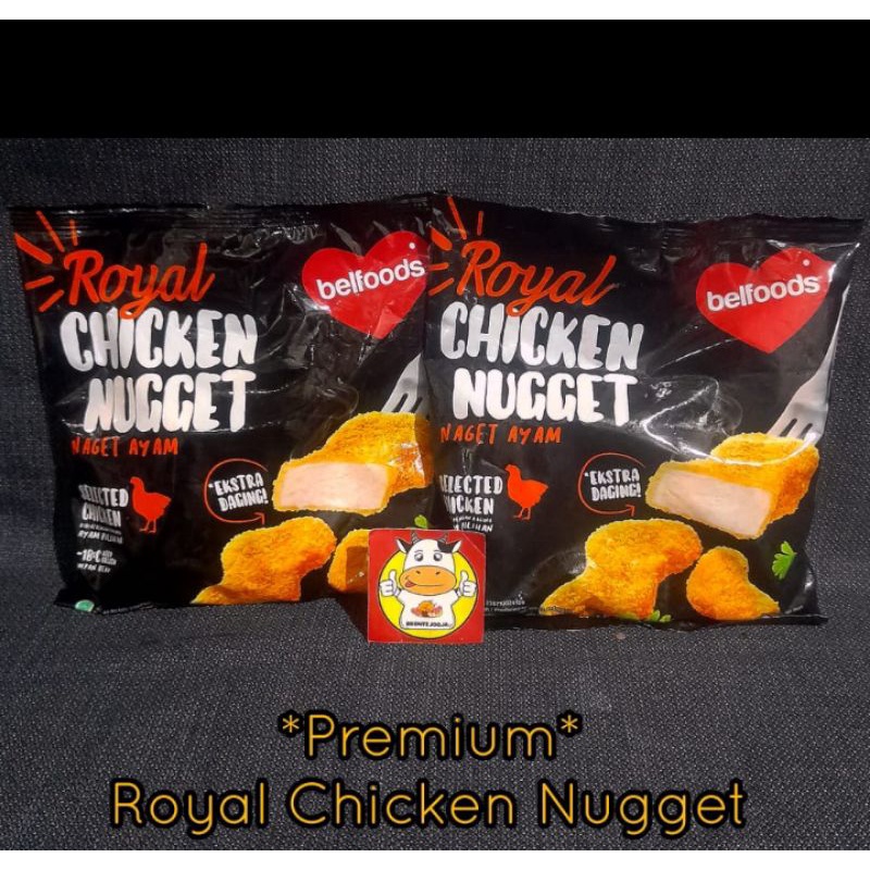 Jual FROZEN FOOD BELFOODS ROYAL CHICKEN NUGGET PREMIUM 250GR - DISASS ...