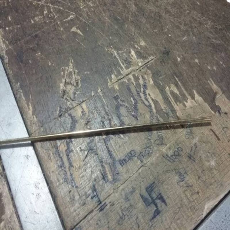 Jual KAWAT LAS KUNINGAN BATANGAN / WELDING ROD 3MM / 3 MM | Shopee ...