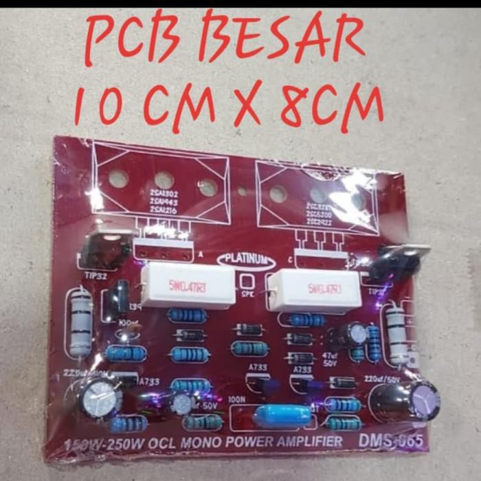 Jual Amplifier / Kit Pcb Modul Driver Power Ampli Amplifier Mono 150W ...