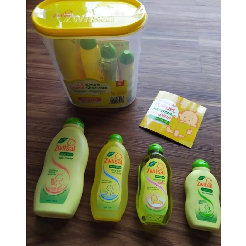 Jual ZWITSAL NATURAL BASIC PACS ISI 4 PACS FREE TOPLES | Shopee Indonesia
