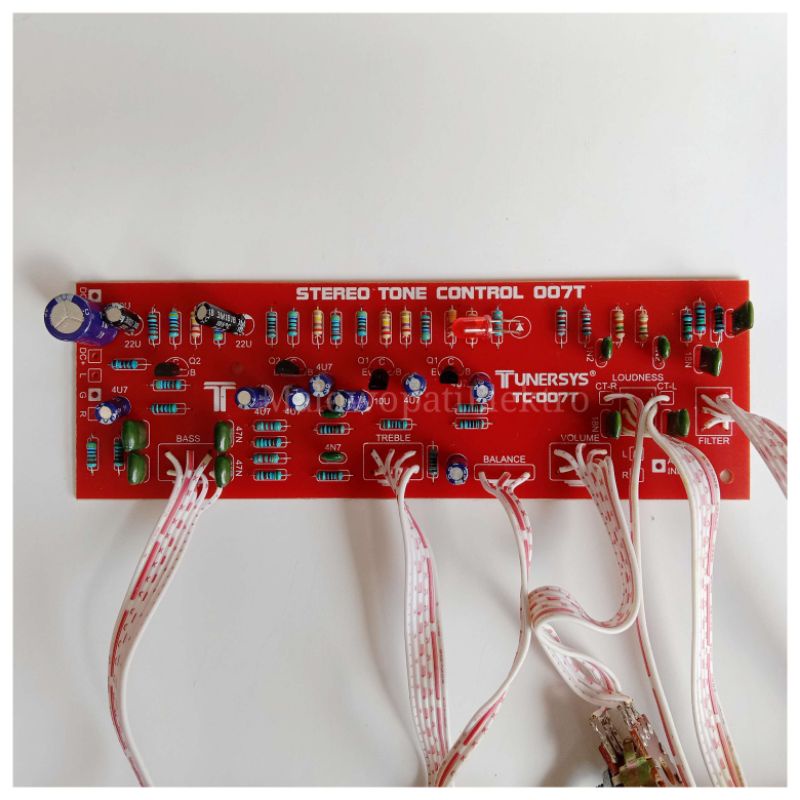 Jual Kit Stereo Tone Control DC plus Filter Loudness TC 007T tunersys ...