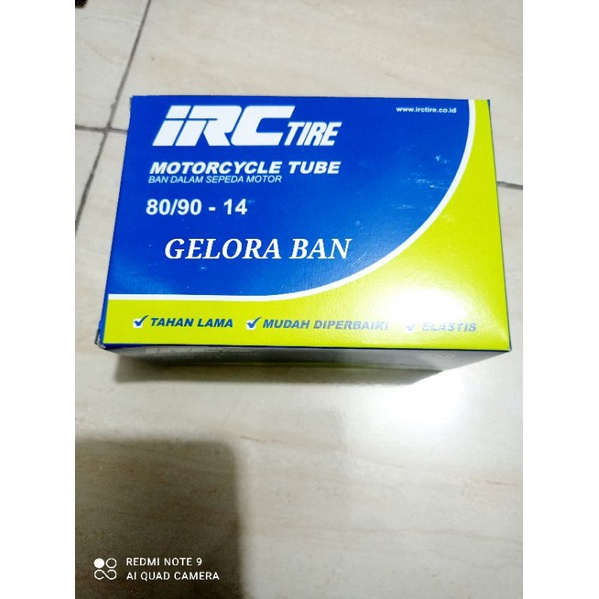Jual ban dalam irc dan 250-17 dan 275-17 dan 300-17 dan 70/90-14 dan 80 ...