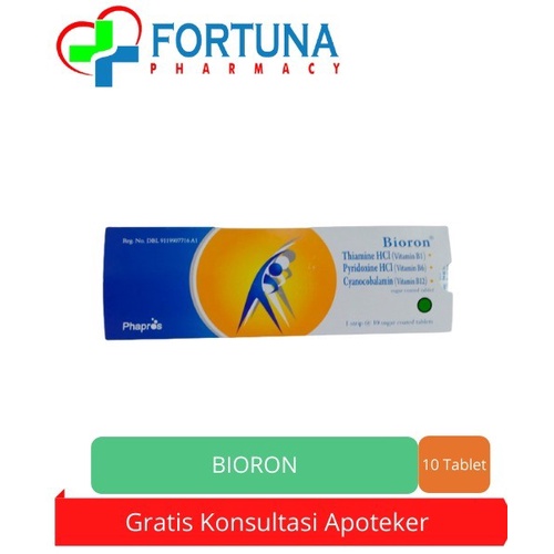 Jual Bioron tablet isi 10 tablet | Shopee Indonesia