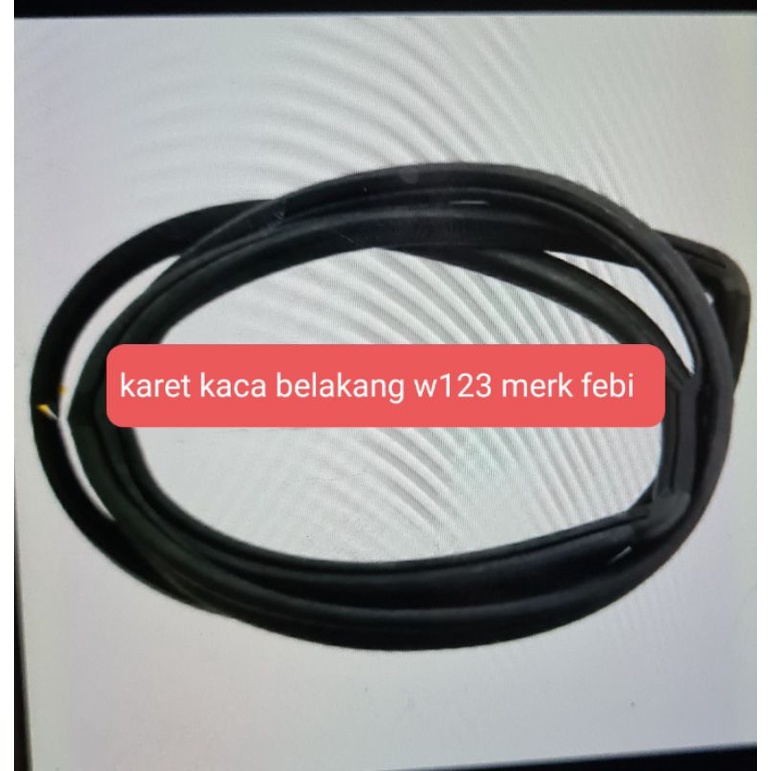 Jual Karet Kaca Belakang w123 Tiger Merk truckted-Mercy classic klasik ...