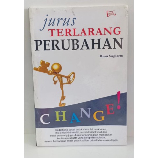 Jual JURUS TERLARANG PERUBAHAN RYAN SUGIARTO CHANGE BUKU NASEHAT BIJAK ...