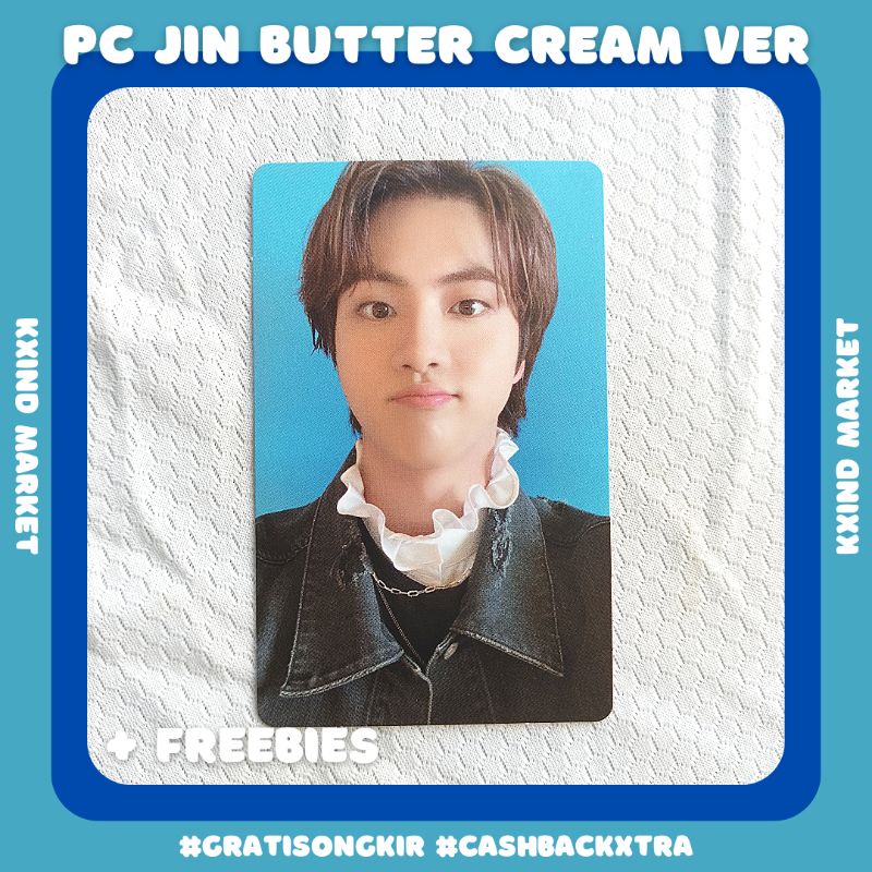 Jual Photocard Jin Pout Butter Cream ver / album butter / photocard Kim Seokjin bts / PC butter ...