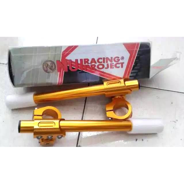 Jual STANG NUI RACING STANG JEPIT CNC NUIRACING STANG STIR NINJA VIXION ...