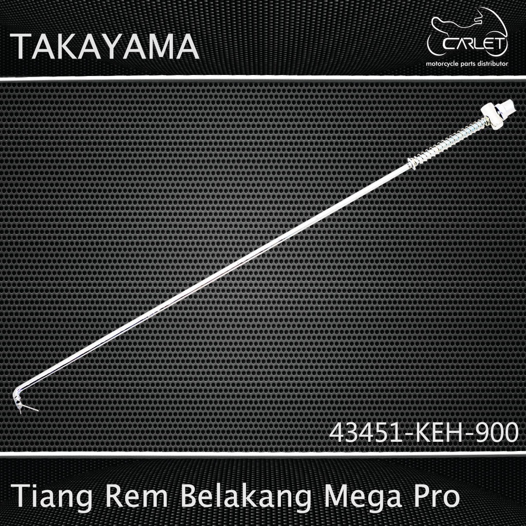Jual Takayama Tiang Kawat Rem Belakang Pro NT / Mega Pro (5.2mm ...