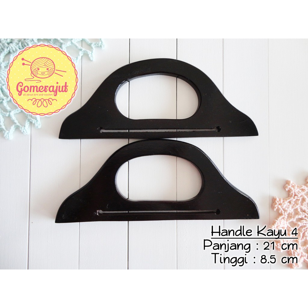 Jual GOMERAJUT - Handle Tas Kayu 4 | Shopee Indonesia