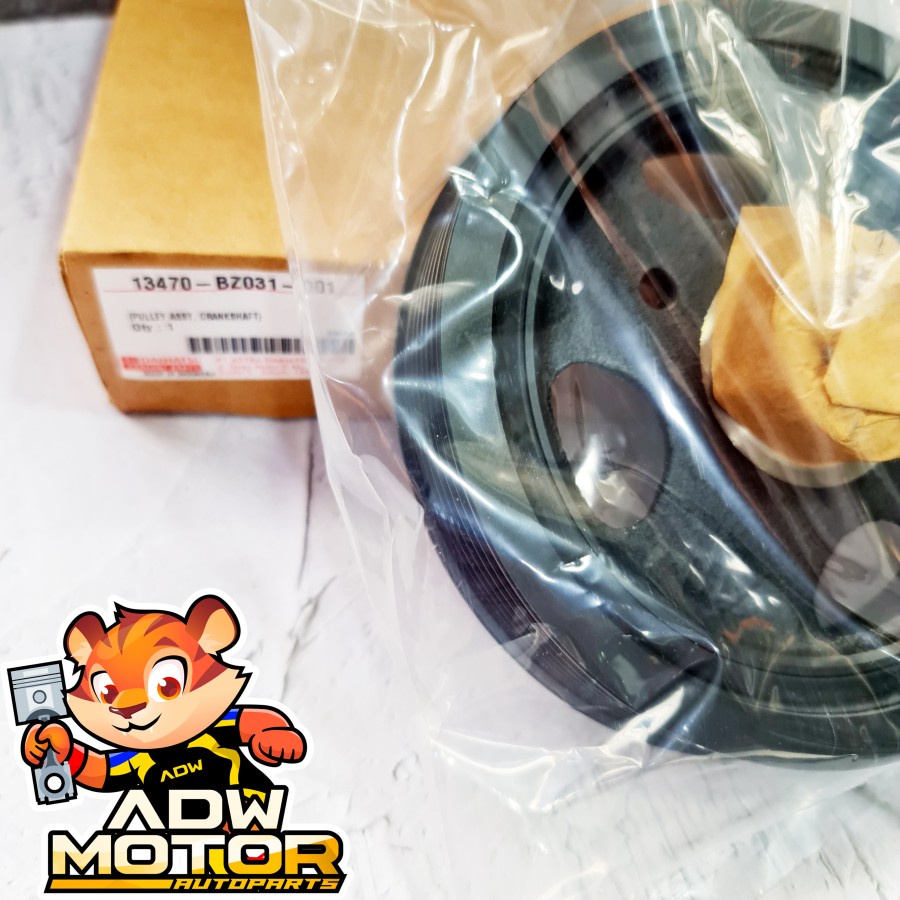 Jual Pulley Poly Kruk As Crankshaft Avanza Terios Rush 13470-BZ031 ASLI ...