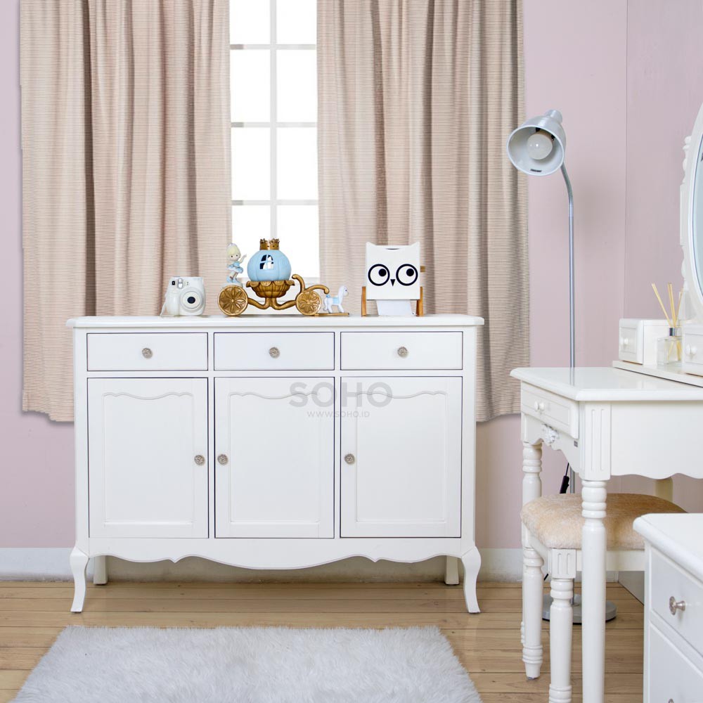Jual SOHO.ID Vienna Credenza - Buffet Sideboard Penyimpanan | Shopee ...