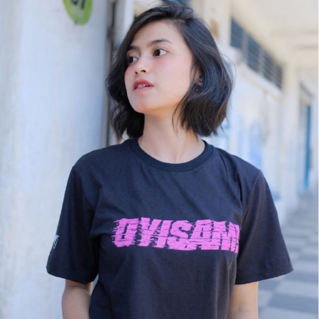 Jual OYISAM! T-SHIRT POTO BLACK - WARNA SABLON BISA BERUBAH PUTIH DAN ...