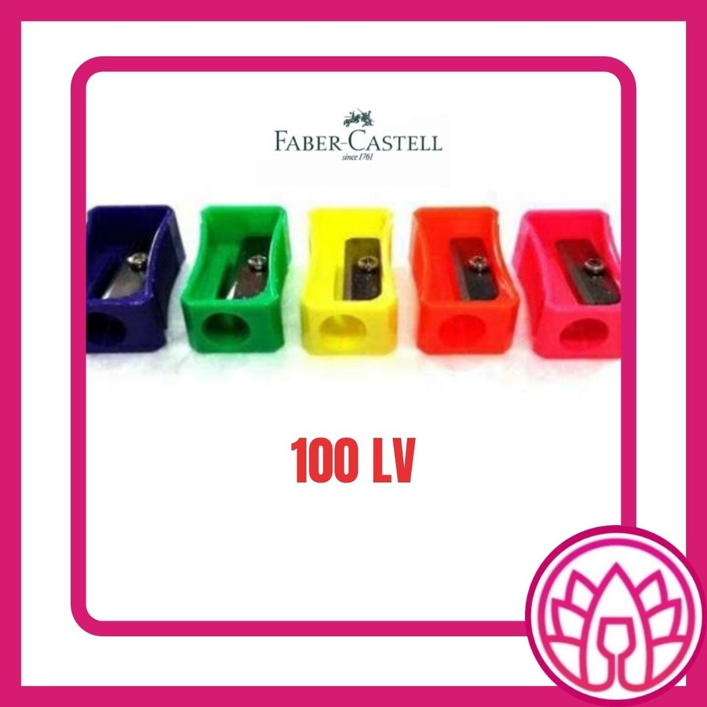 Jual Satuan Sharperner/Rautan 100 LV Faber Castell (100LV) | Shopee ...