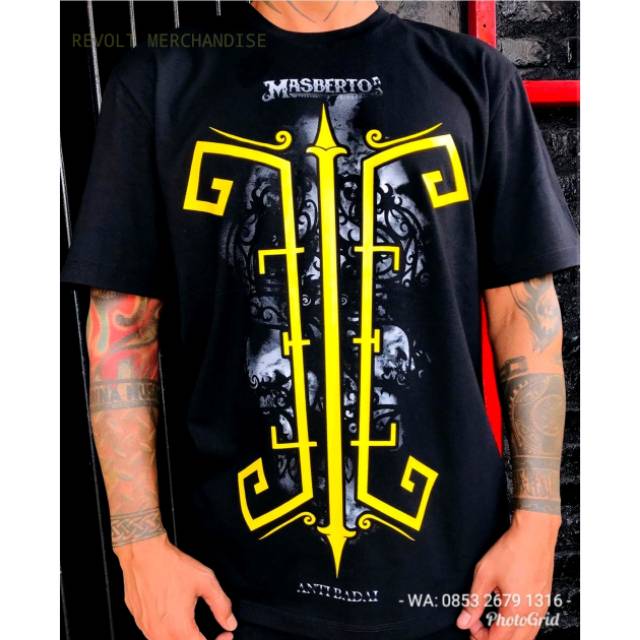 Jual T-shirt MASBERTO (ANTI BADAI) | Shopee Indonesia