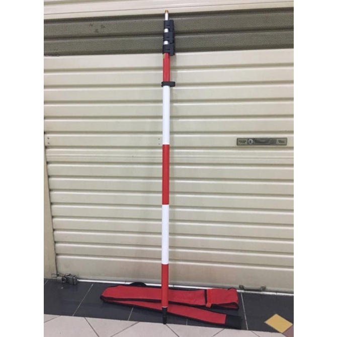 Jual Telescopic Range Pole / Pole Stick / Jalon Prisma 5 Meter | Shopee ...