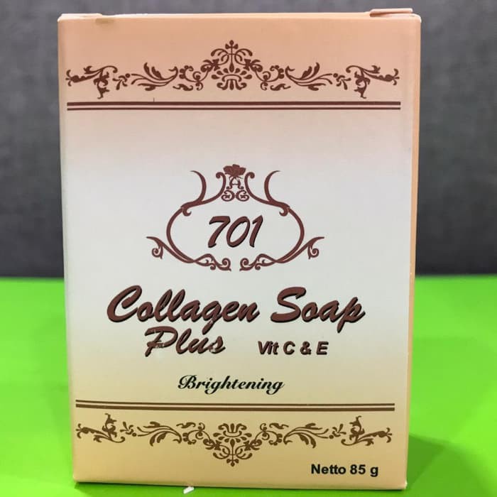 Jual ORIGINAL Collagen 701 Sabun Soap Brightening with Vit C & E ...
