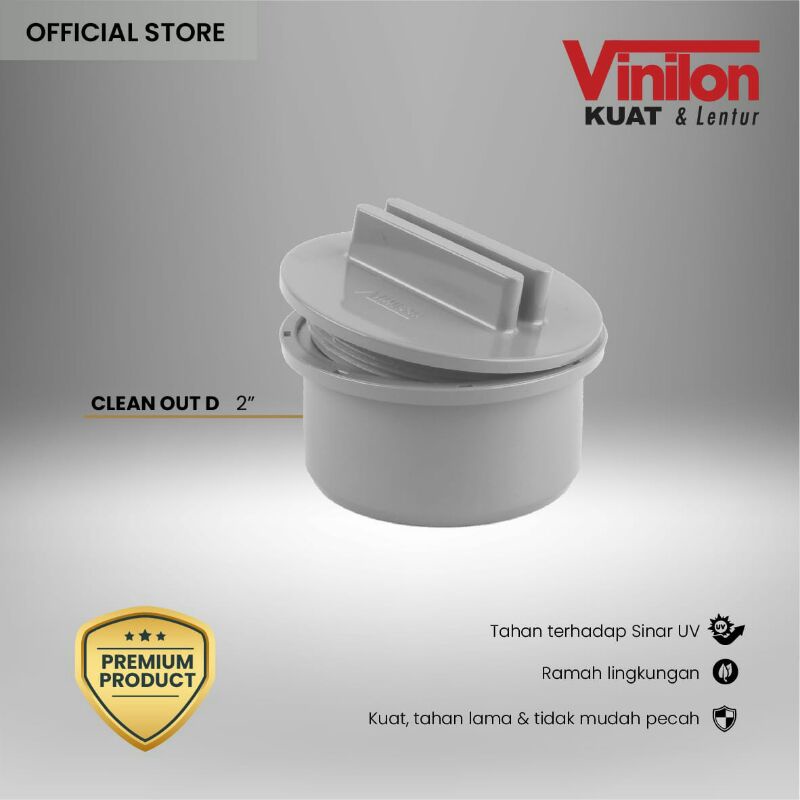 Jual Clean Out PVC D 2 Inch Vinilon | Shopee Indonesia