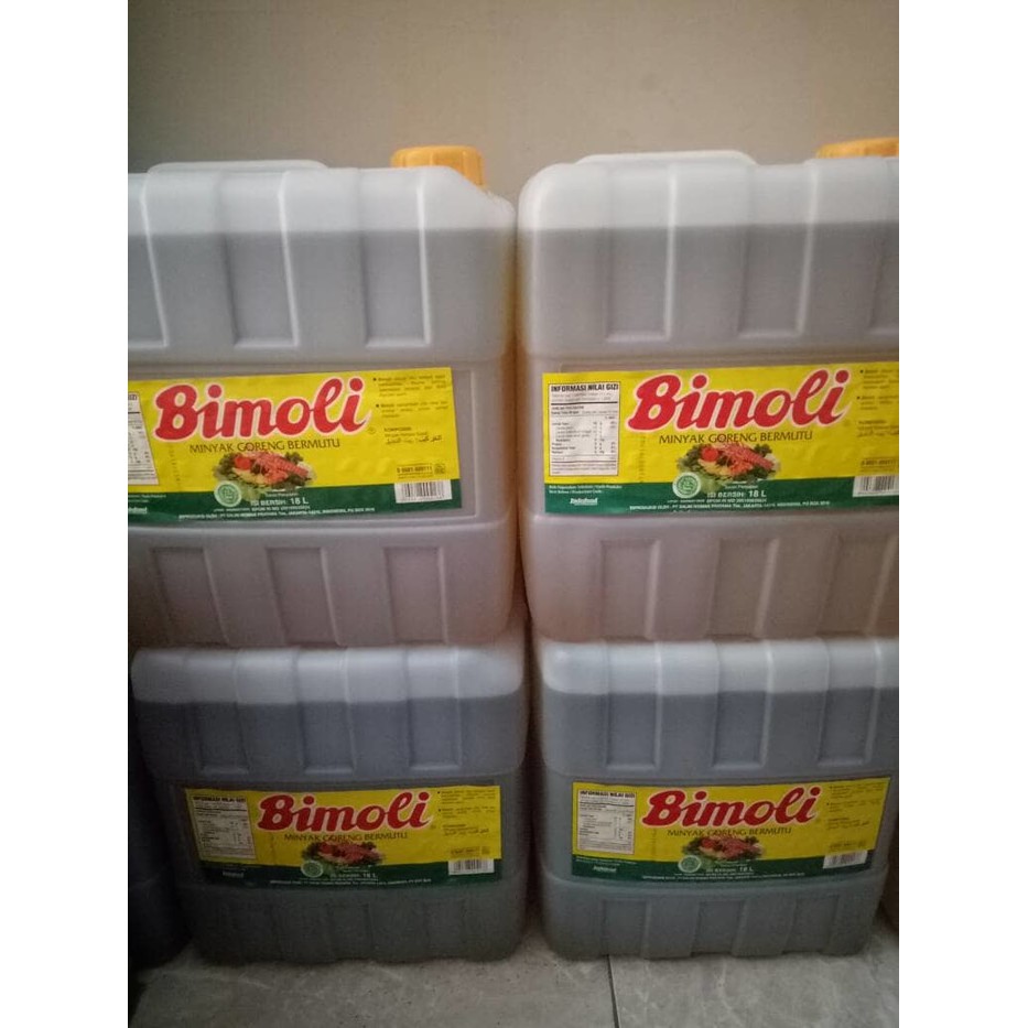 Jual PROMO MINYAK BIMOLI 18LITER BIMOLI GALON 18 L BIMOLI JERIGEN 18 ...