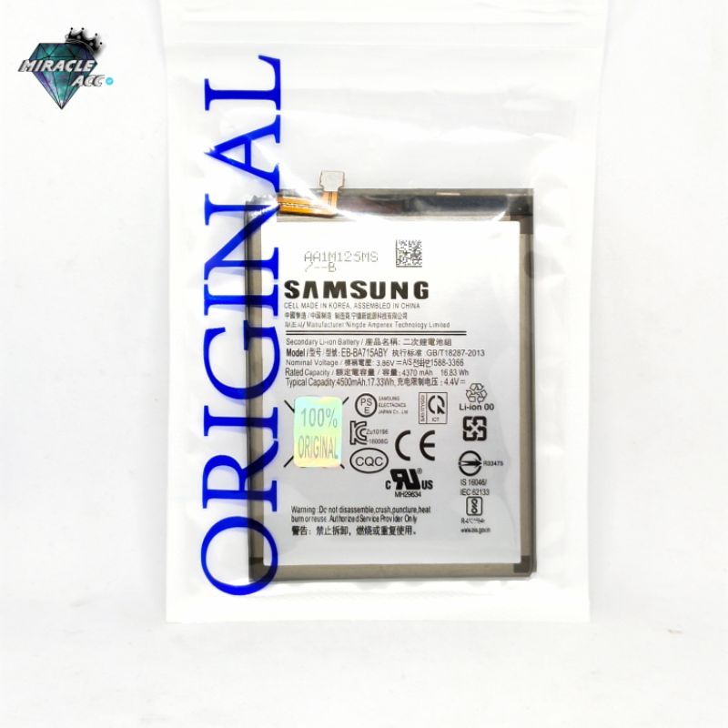 Jual Original 100% Baterai Samsung A71 / EB-BA715ABY battery baterai hp | Shopee Indonesia
