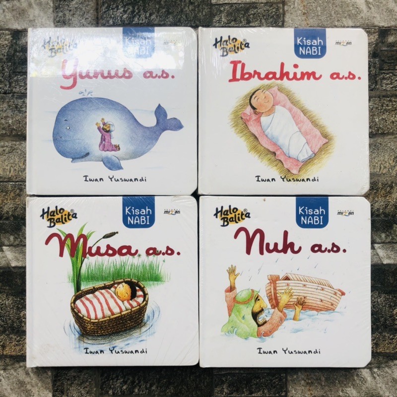 Jual SERI HALO BALITA MIZAN, NABI YUNUS, NABI IBRAHIM, NABI MUSA, dan ...