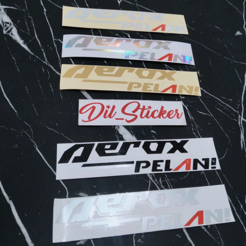 Jual STICKER AEROX PELAN CUTTING | Shopee Indonesia
