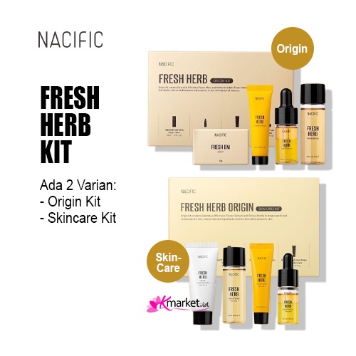 Jual [BPOM] Nacific Fresh Herb Origin Kit | Nacific Fresh Herb Skin ...