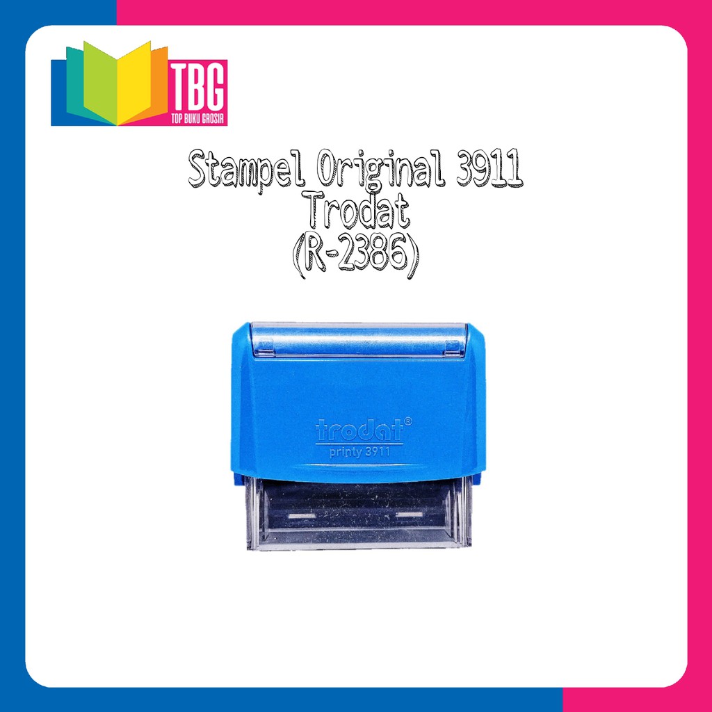 Jual 1 PCS STEMPEL 3911 TRODAT/ STAMP/ STAMPEL OTOMATIS | Shopee Indonesia