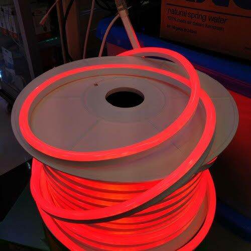 Jual LAMPU LED NEON FLEX 220 V WARNA MERAH / NEON FLEX SELANG / LAMPU ...