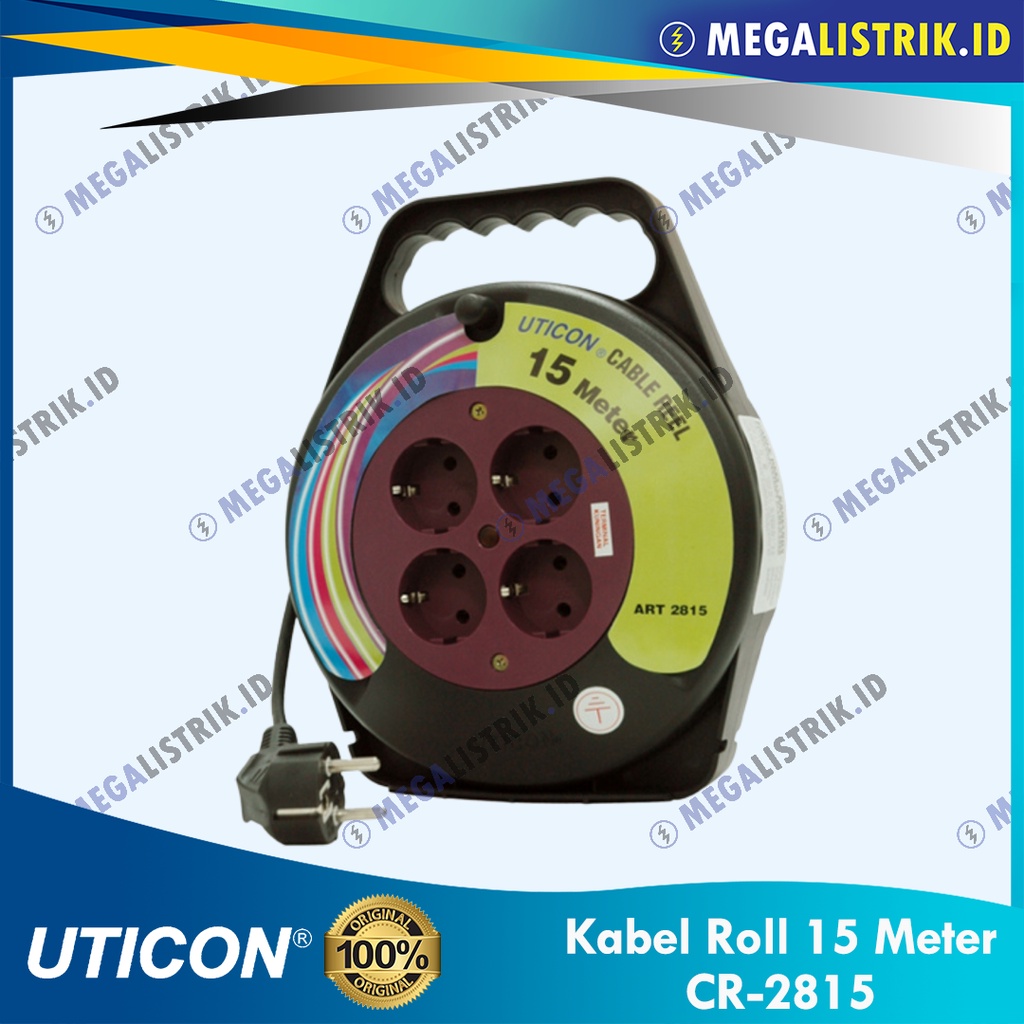 Jual UTICON KABEL ROLL 15M / CABLE BOX / ROL / GULUNG ARDE 15 METER CR ...