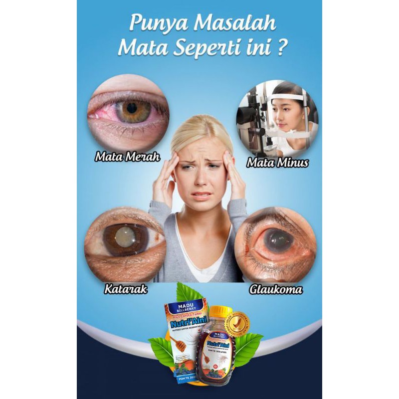Jual Madu Nutri'Aini, Madu penutrisi mata dengan madu asli plus ...