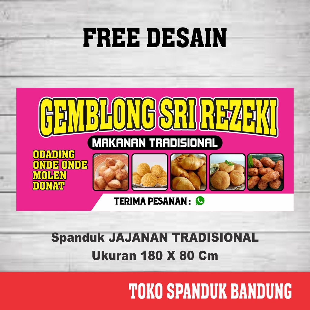 Jual SPANDUK JAJANAN TRADISIONAL / SPANDUK JAJANAN TRADISIONAL khas ...