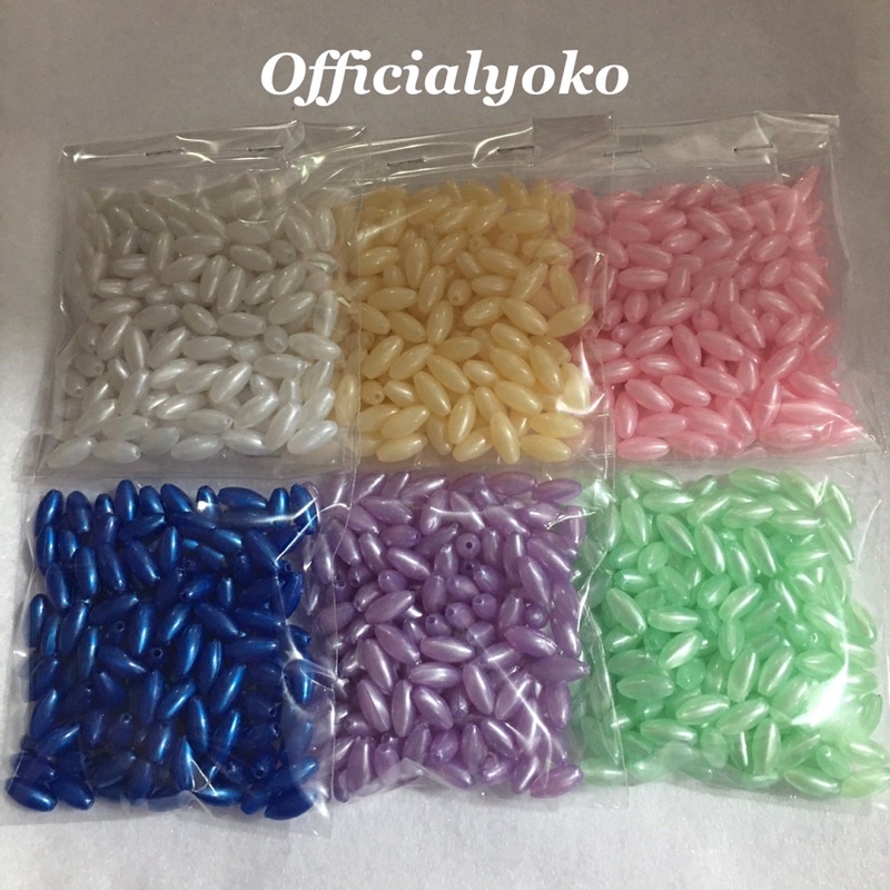 Jual Manik Padi 6x12mm (30gram) | Shopee Indonesia