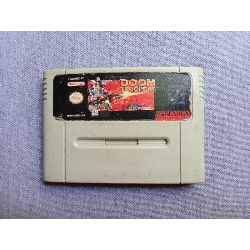 Jual Kaset Super Nintendo SNES Doom Troopers | Shopee Indonesia