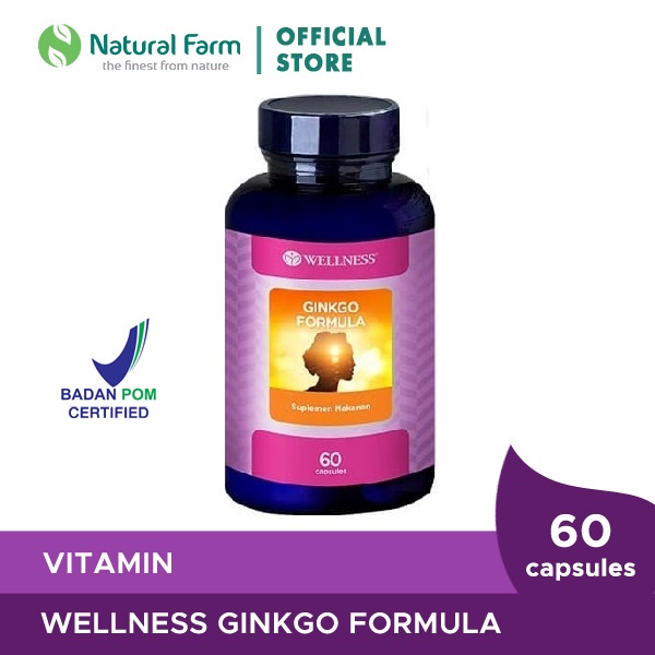 Jual Wellness Ginkgo Formula - 60 Capsules | Shopee Indonesia