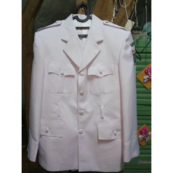 Jual baju paskibraka full atribut laki-laki/baju paskibra lengkap/baju ...