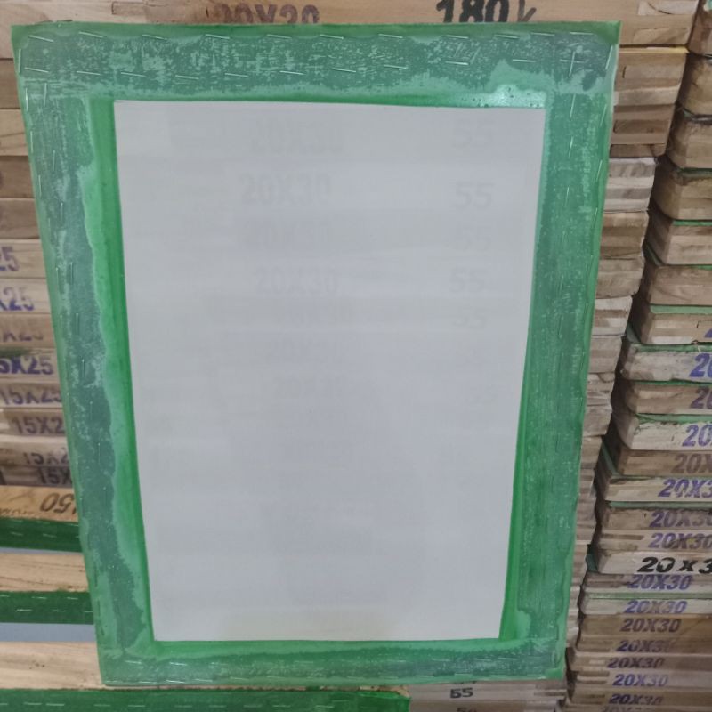 Jual SCREEN SABLON 20x30 T.120, T150, T165, T180 ( PUTIH ) | Shopee ...